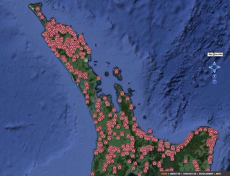 Maori Maps online resource | Luxury Adventures